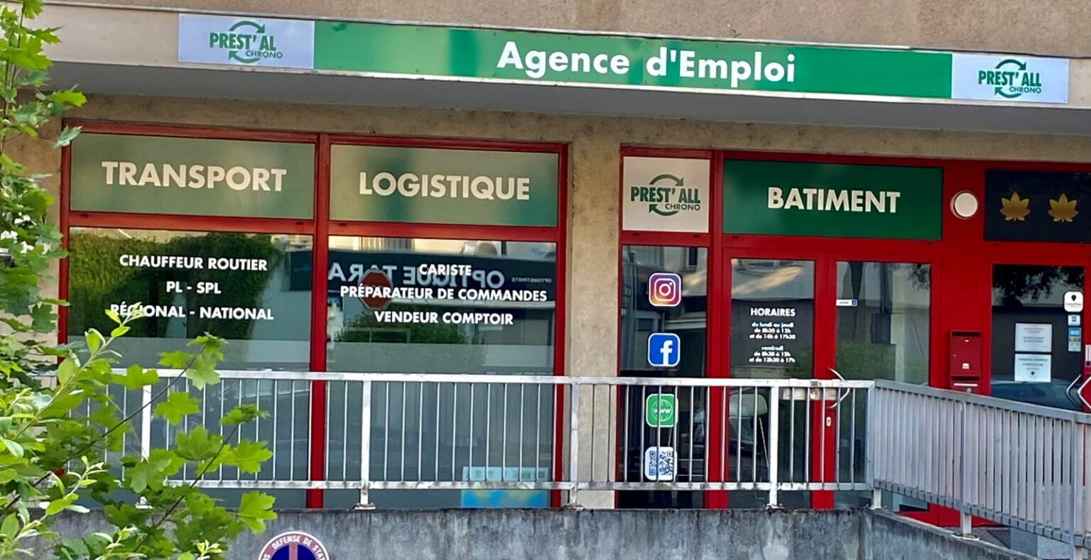 Agence Prest’all Chrono - Prest'all | Agence d'intérim France ...